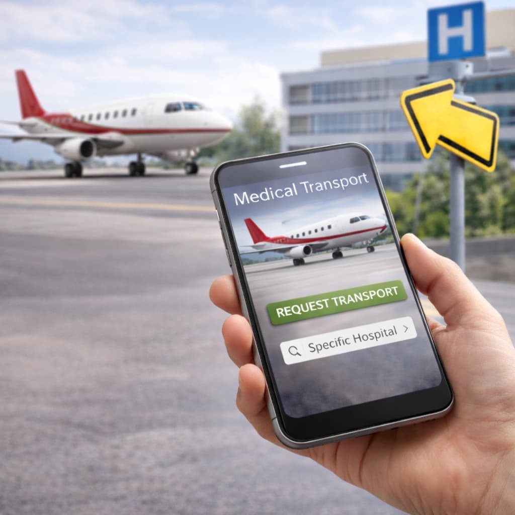 Can You Request a Specific Hospital for Medical Transport?
